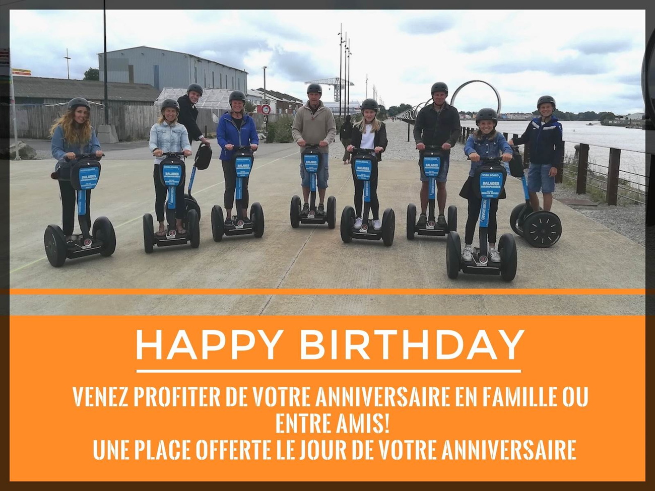 Mobilboard Nantes - Anniversaire à gyropode Segway